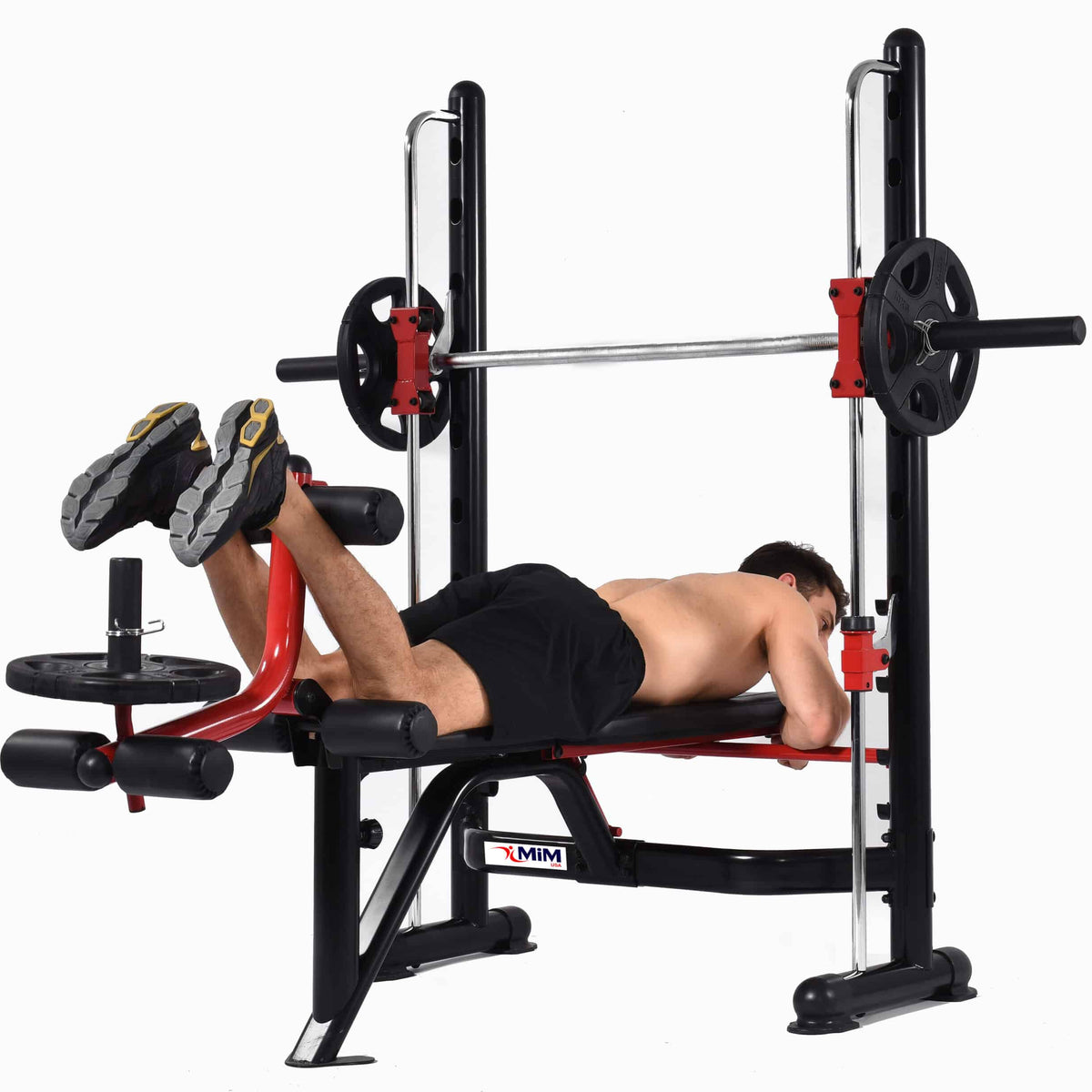 Olympic Weight Bench & Squat Rack – MiM USA Fitness